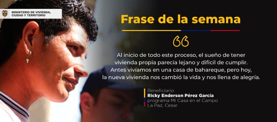 Frase de la semana | Minvivienda