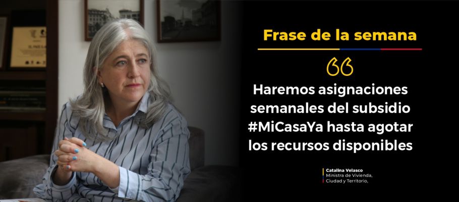 Frase de la semana | Minvivienda